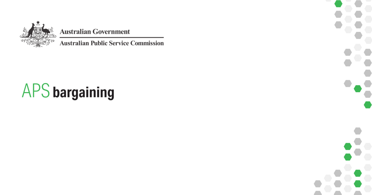 Improvements to pay and conditions for all APS employees by the end of ...